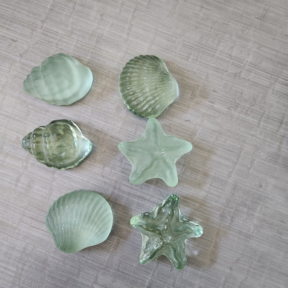 Design | Glass Sea Shells | Poshmark